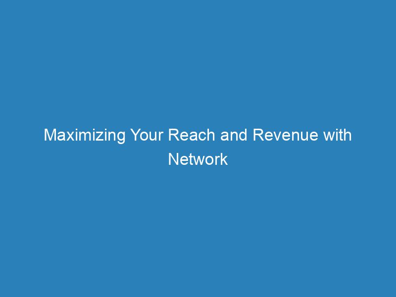 #1 Maximizing Your Reach And Revenue With Network Push Ads - Free Tips & Proven Tricks