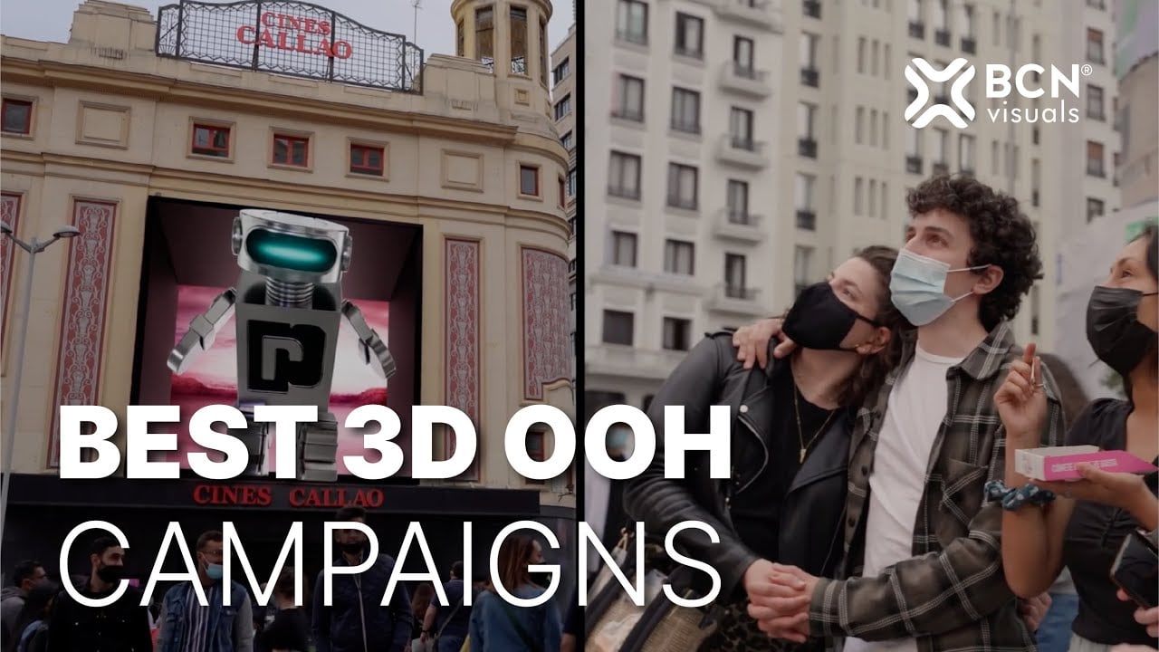 Video Thumbnail: Best 3D OOH Campaigns. - Froggy Ads