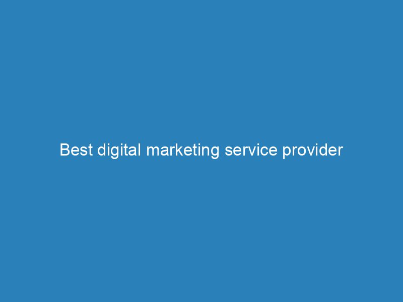 #1 Best Digital Marketing Service Provider For Small Businesses - Free ...