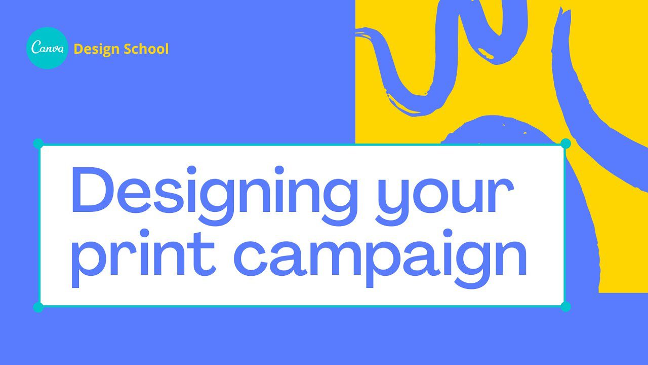 Video Thumbnail: 2. Designing Your Print Campaign In Canva | Skills ...