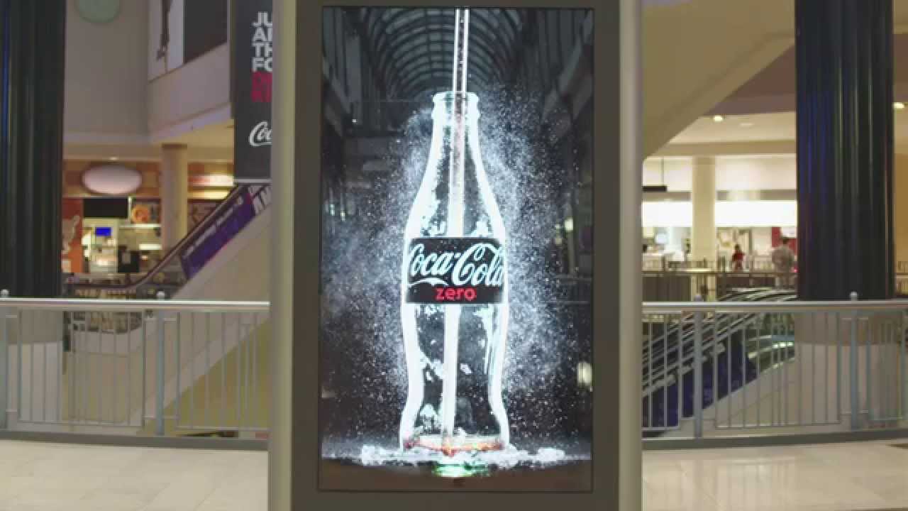 Video Thumbnail: Coca Cola Creates First Ever Drinkable Advertising ...