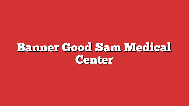 Banner Good Sam Medical Center - Froggy Ads