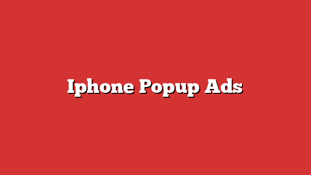 Iphone Popup Ads - Free Guide | Froggy Ads - Froggy Ads
