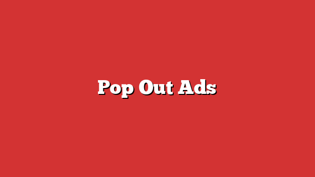 Pop Out Ads - Free Guide | Froggy Ads - Froggy Ads