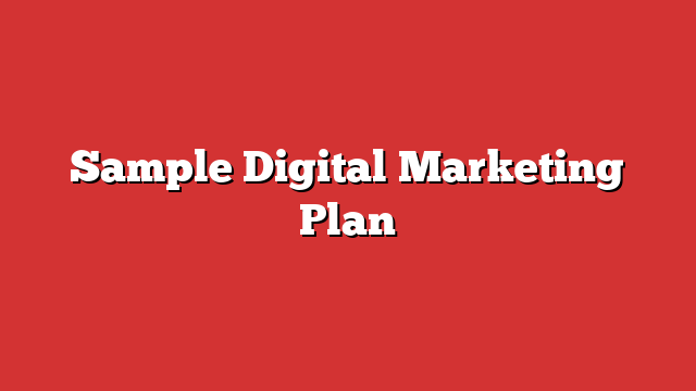 Sample Digital Marketing Plan - Free Guide | Froggy Ads - Froggy Ads