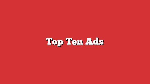 Top Ten Ads - Froggy Ads