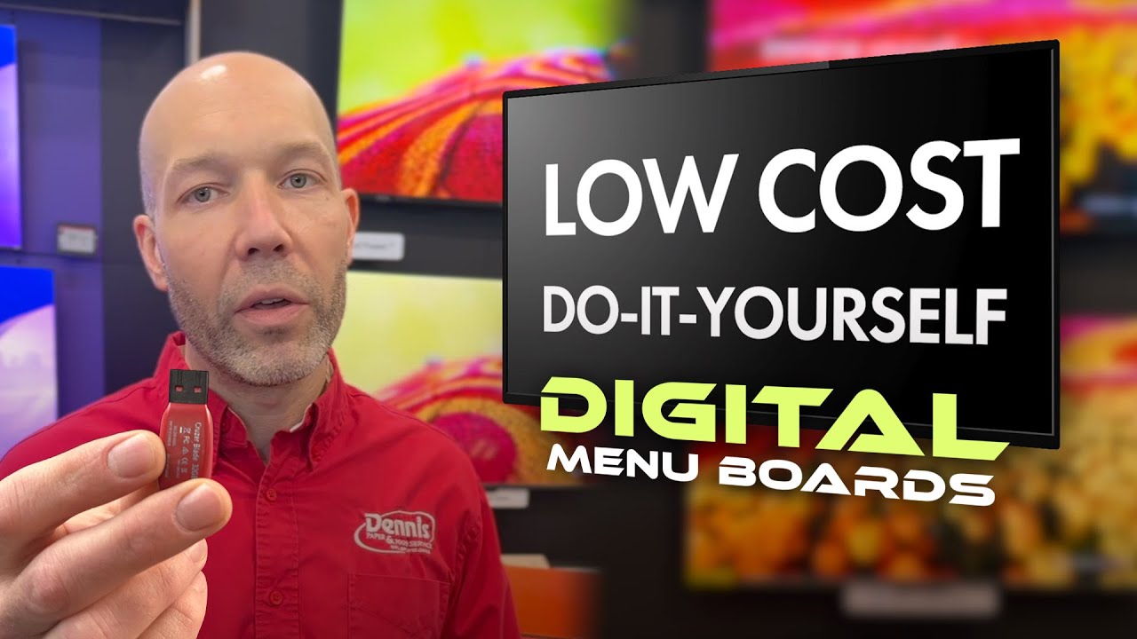 Video Thumbnail Diy Digital Menu Boards For Restaurants Free Guide
