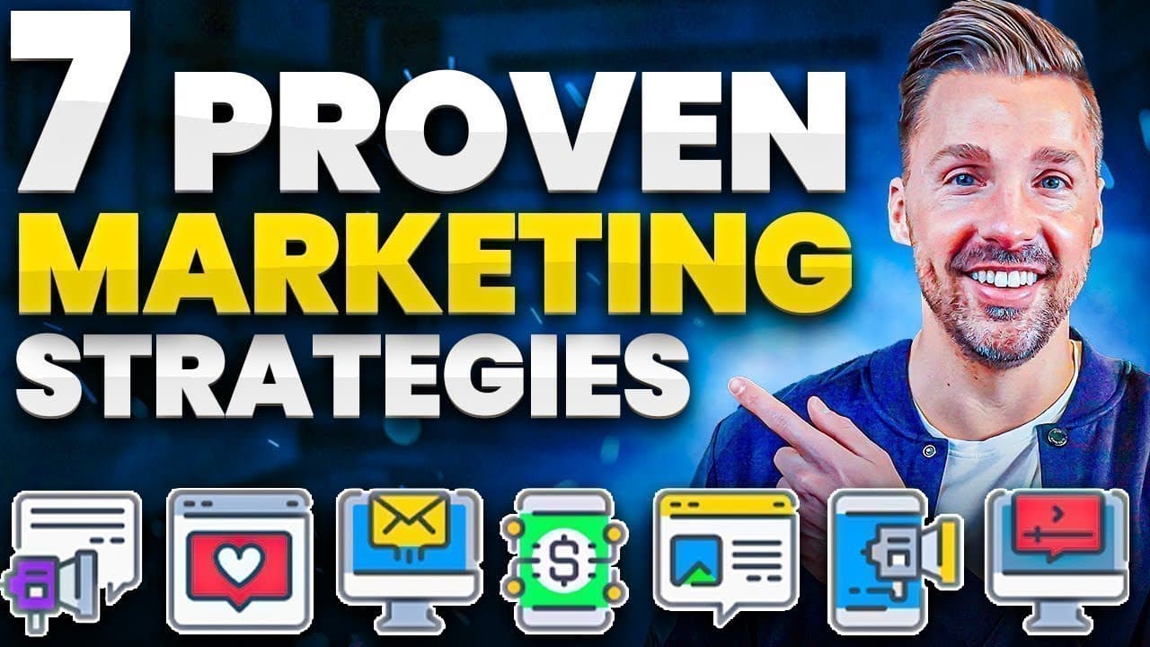 Video Thumbnail: 7 Effective Marketing Strategies For 2024 (TIPS ...