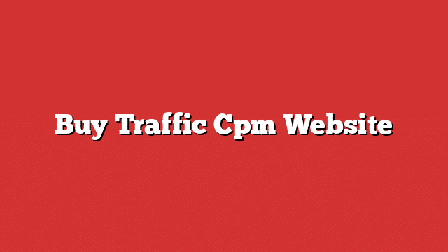 Buy Traffic Cpm Website - Froggy Ads