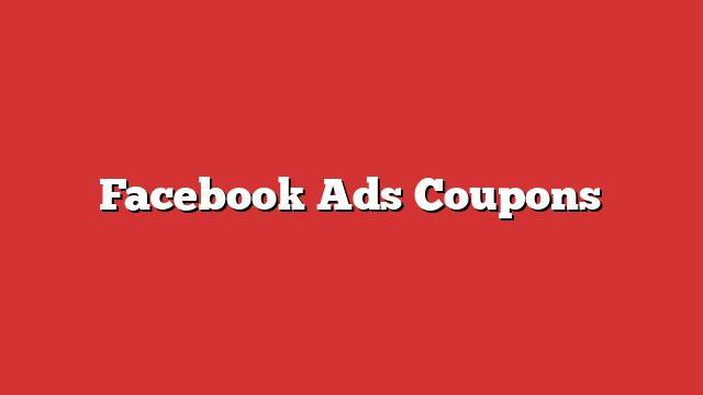 Facebook Ads Coupons - Free Guide | Froggy Ads - Froggy Ads